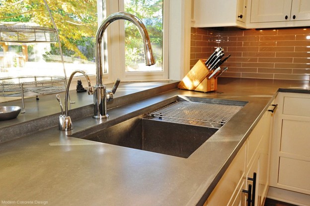 Save Money and Pour Your Own Concrete Kitchen Counter Tops! - Better ...